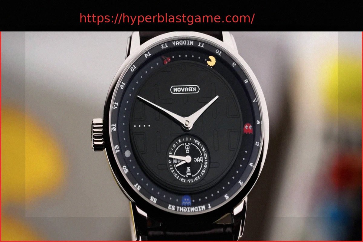 Krayon Debuts Pac-Man Luxury Watches: Limited Edition with Astronomical ...
